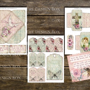 Faith Ephemera Pack, Printable, Prayer Journal, Junk Journal, Christian ...