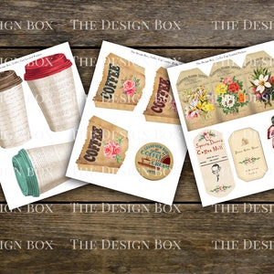 Coffee Cups, Loaded Pockets, Coffee Printables, Coffee Journal, Journal ...