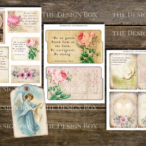Faith Ephemera Pack, Printable, Prayer Journal, Junk Journal, Christian ...