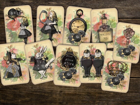 Alice Im Wunderland Karten