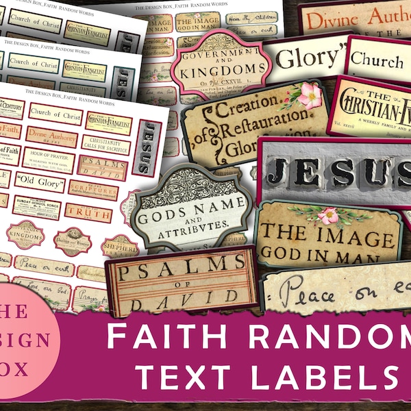 Christian Journal Ephemera - Etsy