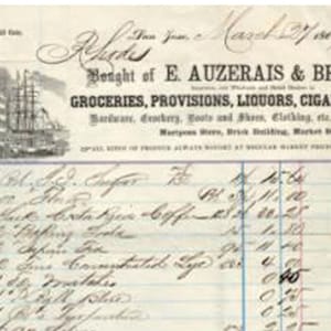 Vintage 1800s Invoices, Printable Receipts, Old Handwritten Invoice ...