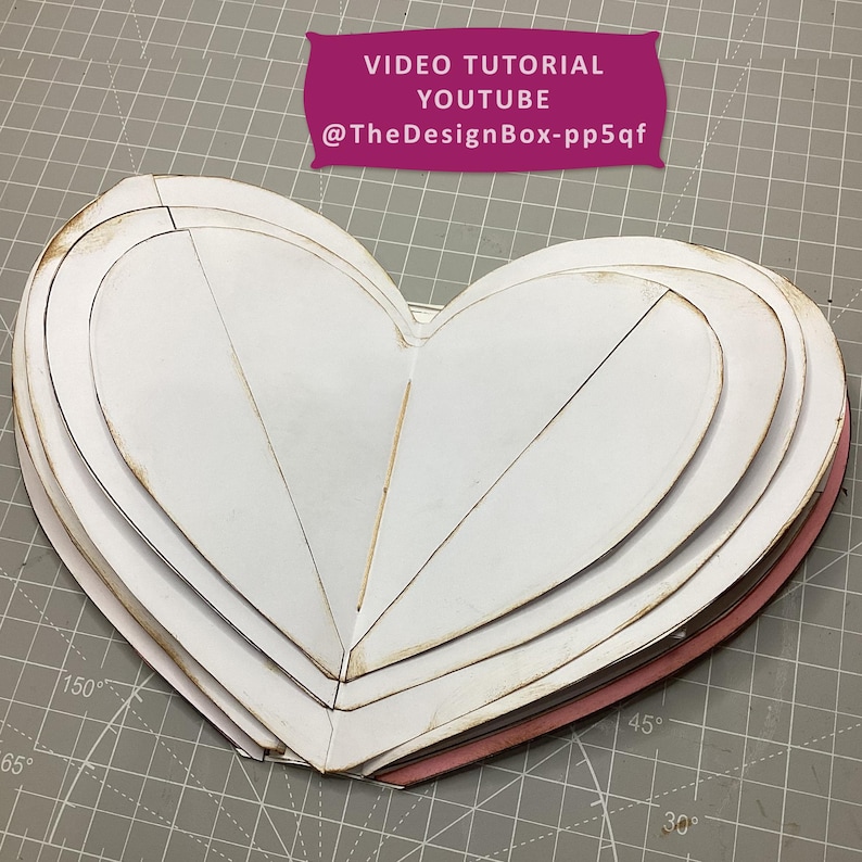 Heart Shape Journal Template, Ink Saver, Junk Journal, Black and White ...