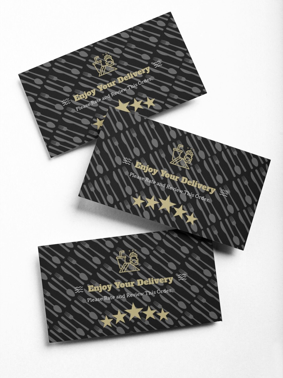 Postmates Uber Eats Doordash Delivery Thank You Cards - Etsy