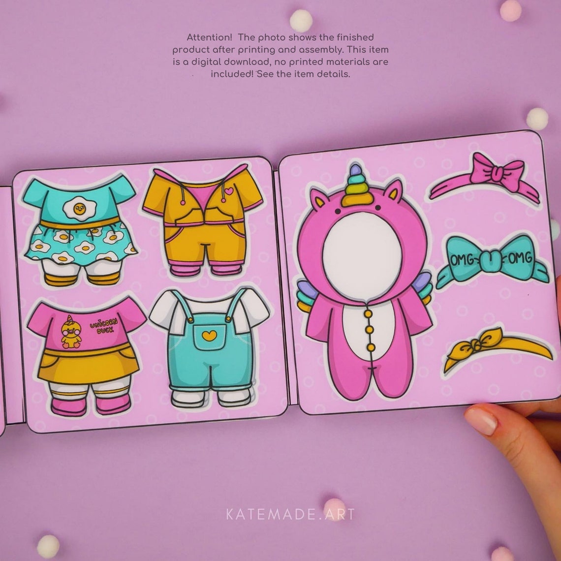 Cute Yellow Ducks Dollhouse Printable DIY Activities for - Etsy