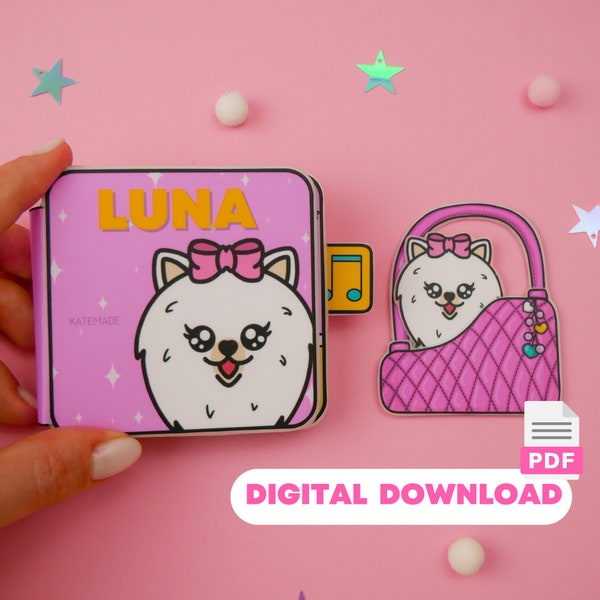 DIY Papercraft Kit Food Playset Pdf Paper Toy Breakfast Pretend Play ...