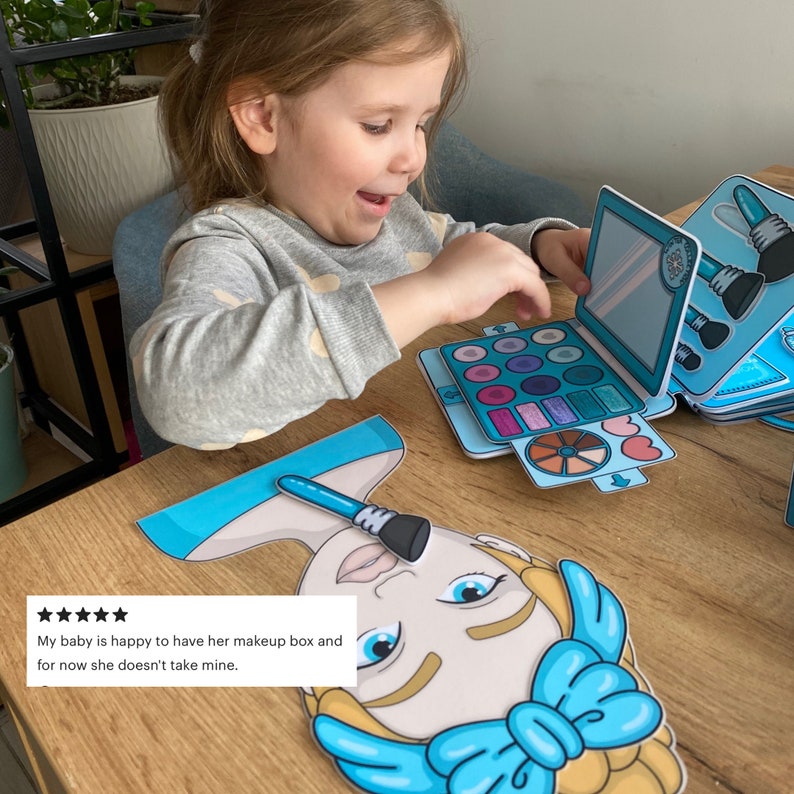 Printable Make up Kit for Girls DIY Instant Download Busy Book - Etsy