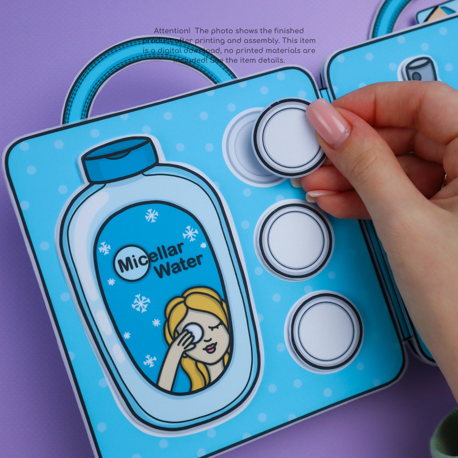 Printable Make up Kit for Girls DIY Instant Download Busy Book - Etsy