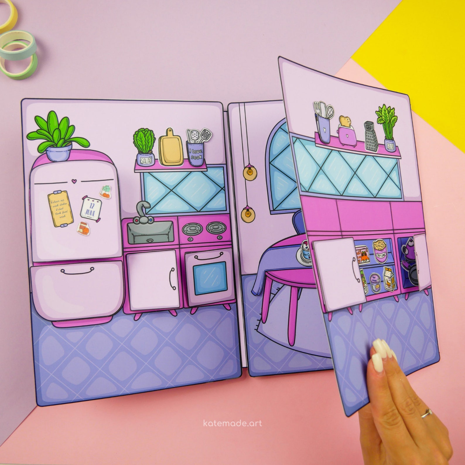 Printable Dollhouse Busy Book & Activities for Kids PDF - Etsy
