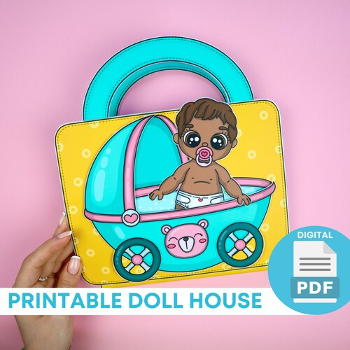 DIY Happy Farm Busy Book Printable Paper Dollhouse Activity - Etsy