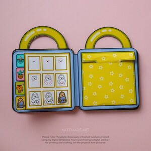 Printable DIY Project Dollhouse Piggy the Artist Activities for Kids ...