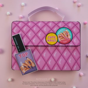 Printable Nail Salon Kit for Girls DIY Instant Download Busy Book - Etsy