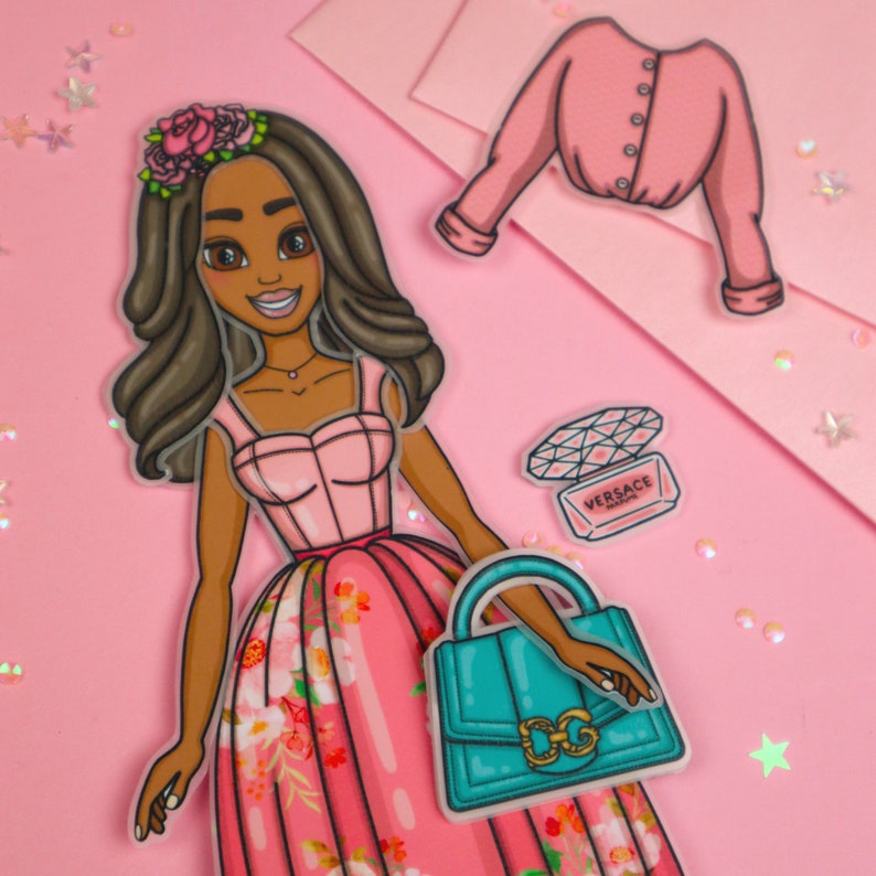 Paper Doll Printables DIY Kits for Kids Dress up Doll - Etsy Hong Kong