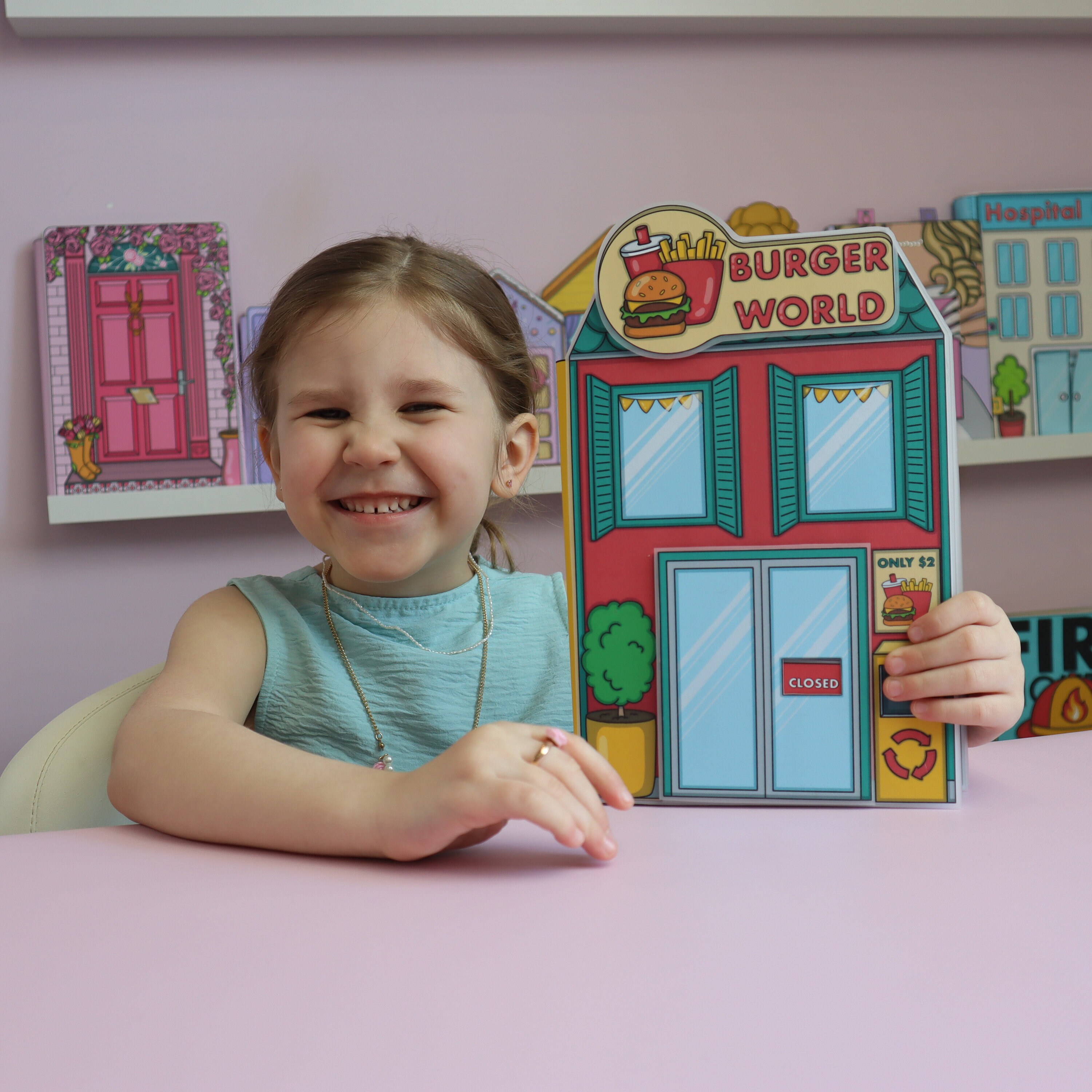 Printable DIY Project Make Your Own Fast Foods Restaurant - Etsy México