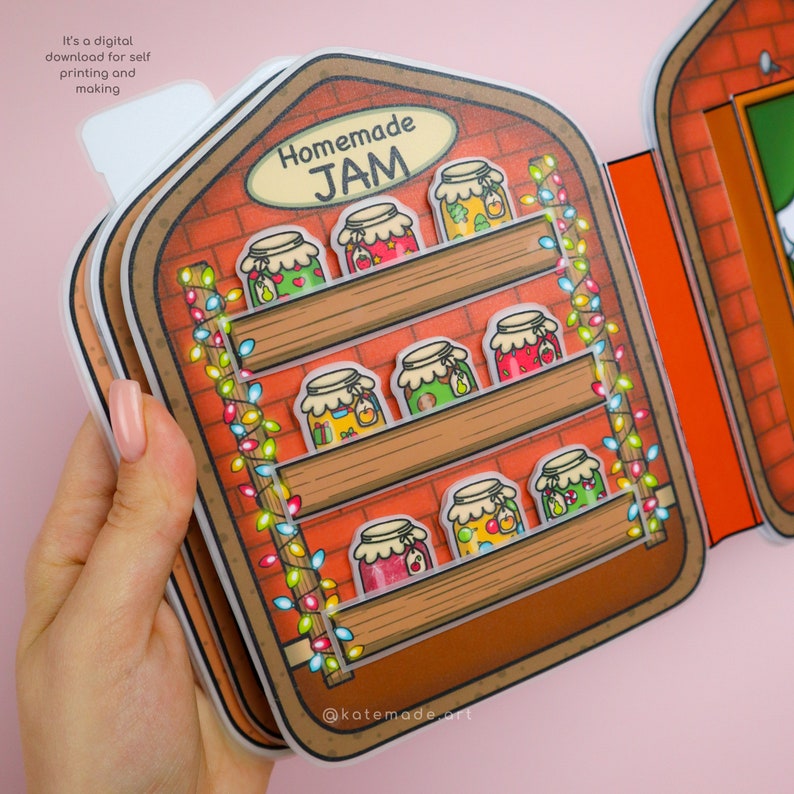 Printable Gingerbread House Preschool Games Toddler Busy - Etsy