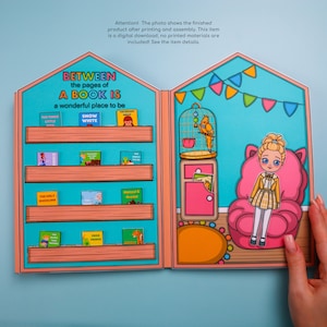 Printable School Busy Book for Kids, PDF, Instant Download, DIY Kits ...