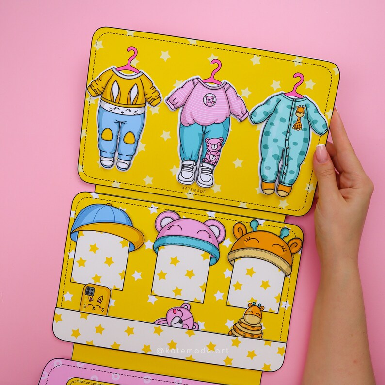 Busy Book Activities Printable Activity Book Baby Paper - Etsy