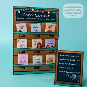 Printable Flower Shop Paper Craft & Activities for Kids PDF Instant ...