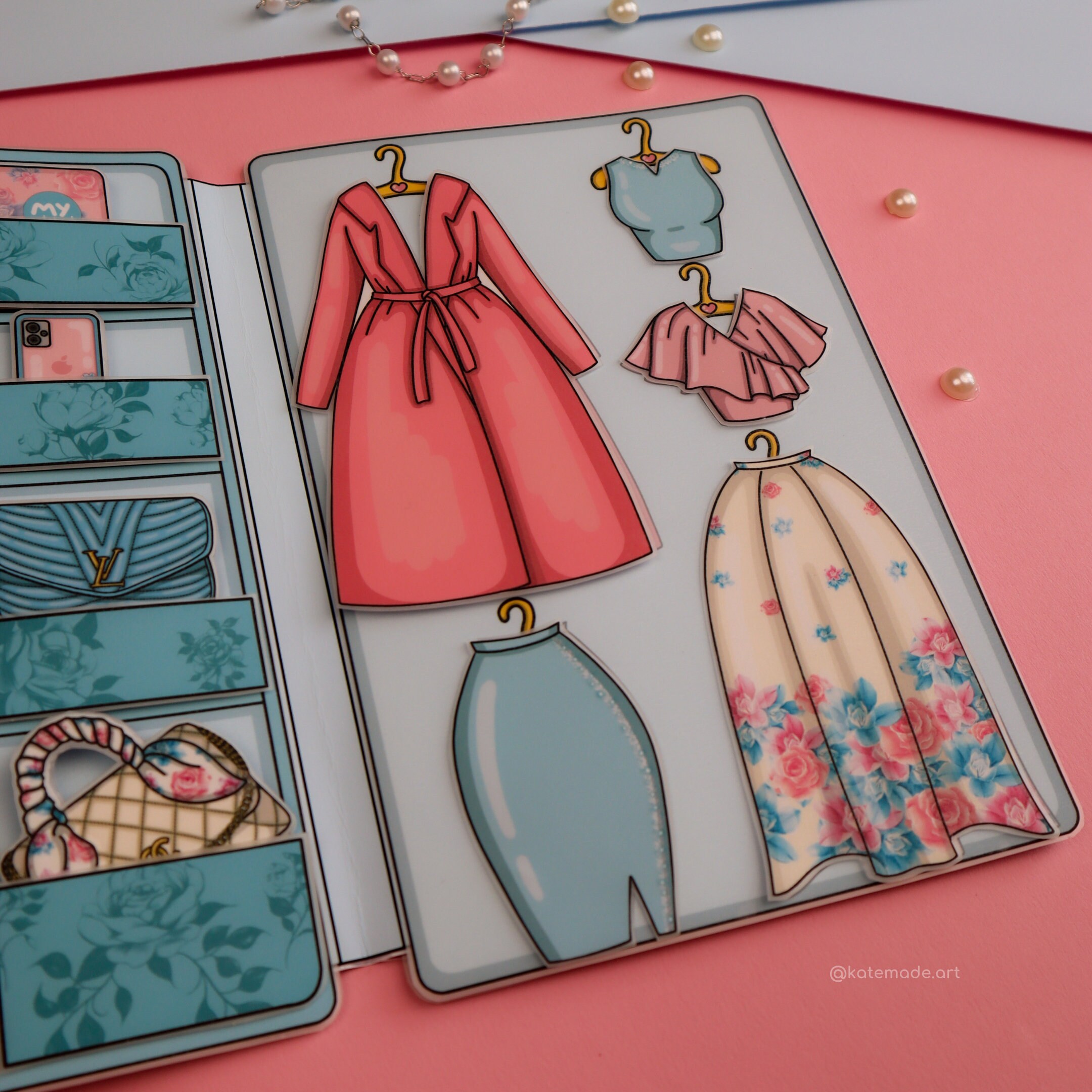 Paper Doll Printables DIY Kits for Kids Dress up Doll - Etsy Canada