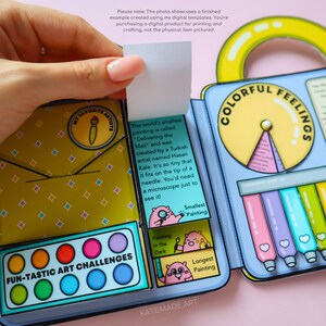 Printable DIY Project Dollhouse Piggy the Artist Activities for Kids ...