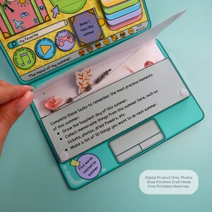 Printable Lapbook My Summer DIY - Etsy