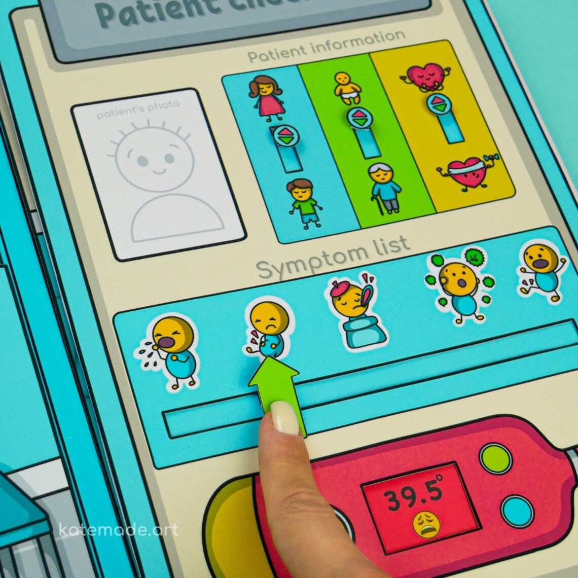 Printable Hospital Busy Book for Kids Paper Dolls - Etsy