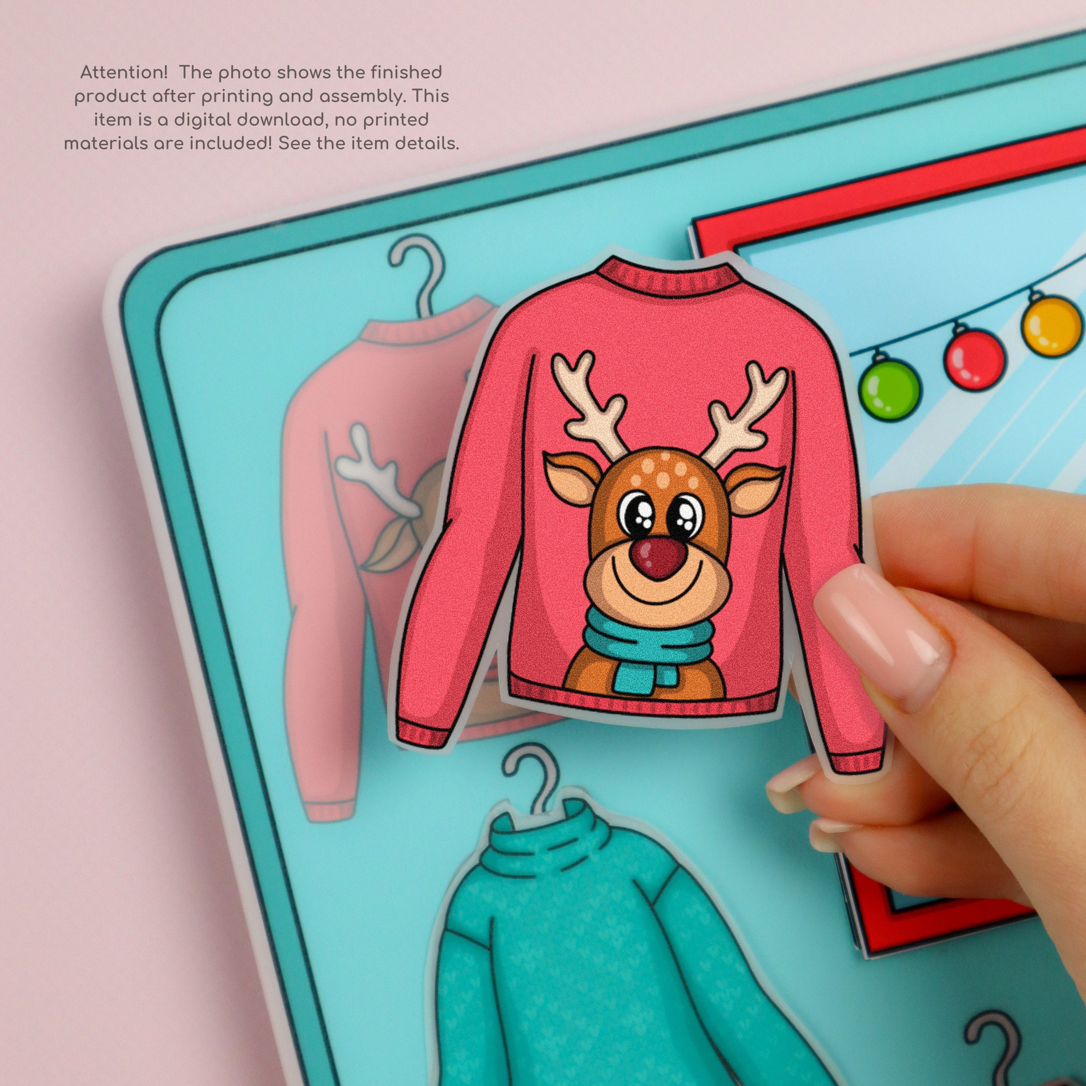 Printable Paper Dolls Dress up Kit Preschool Games Toddler - Etsy