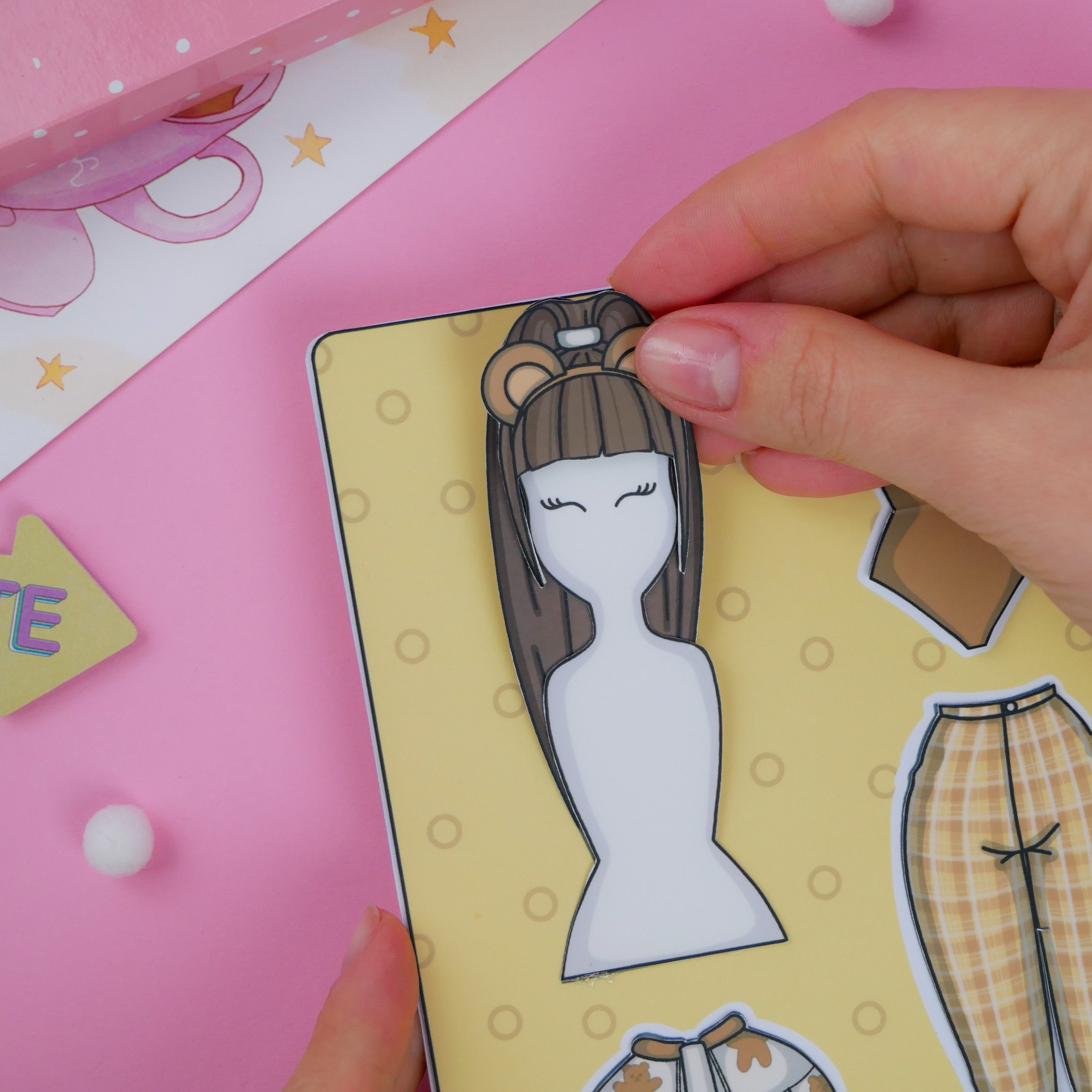 Paper Dolls & Clothes Set Printable Activities for Kids - Etsy UK