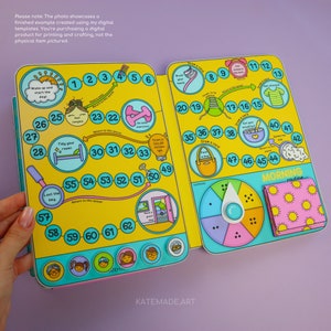 Printable DIY Project Dream Dollhouse With Paper Dolls Busy Book ...