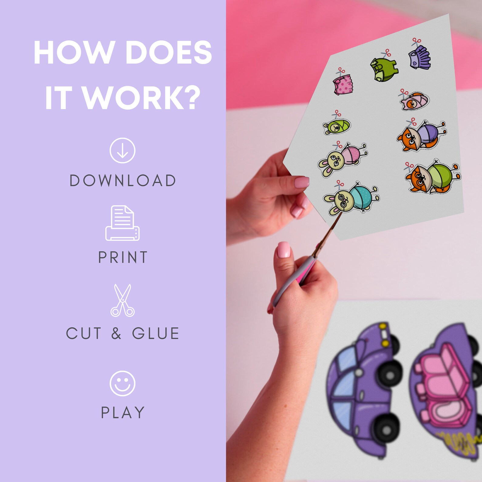 Busy Book Activities Printable Activity Book Dollhouse - Etsy