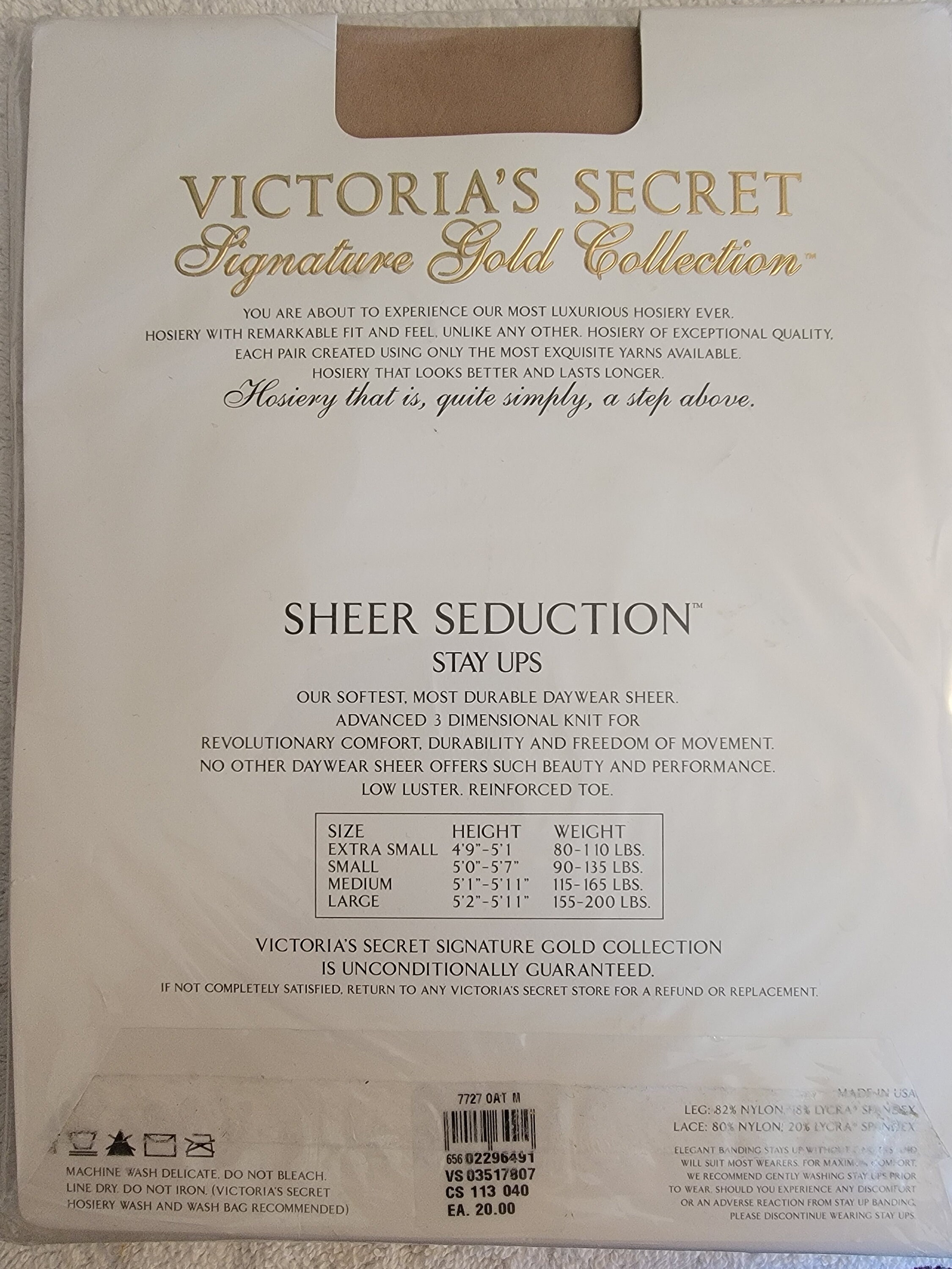 New Old Stock in Package Victoria's Secret Signature Gold - Etsy