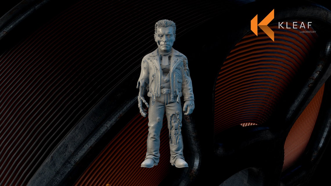 Terminator Damage STL Files 3D Print Model (digital File Download) - Etsy