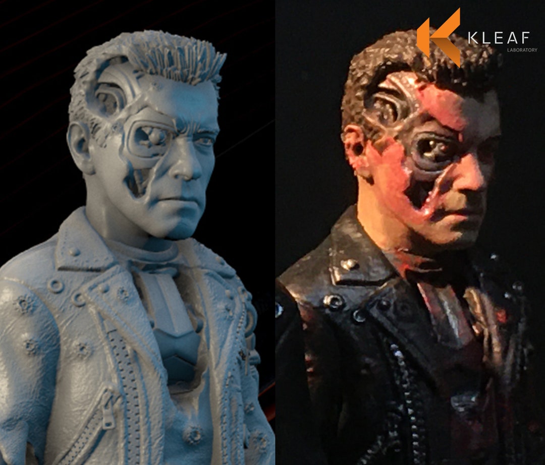 Terminator Damage STL Files 3D Print Model (digital File Download) - Etsy