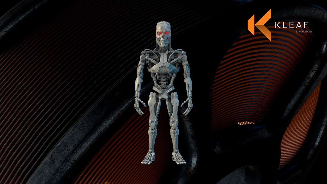 Endoskeleton STL Files 3D Print Model (digital File Download) - Etsy