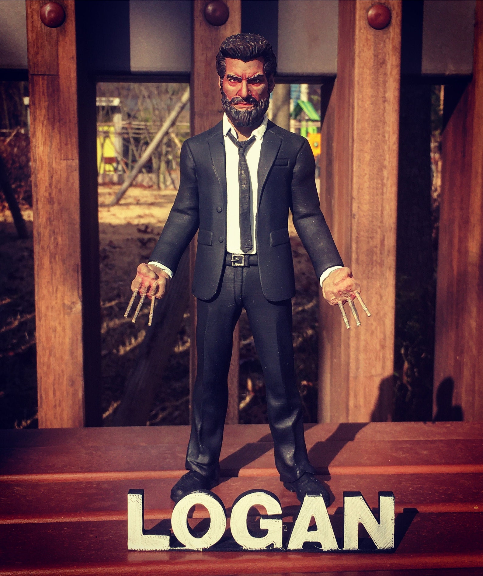 Wolverine Logan 3d Printing Model - Etsy