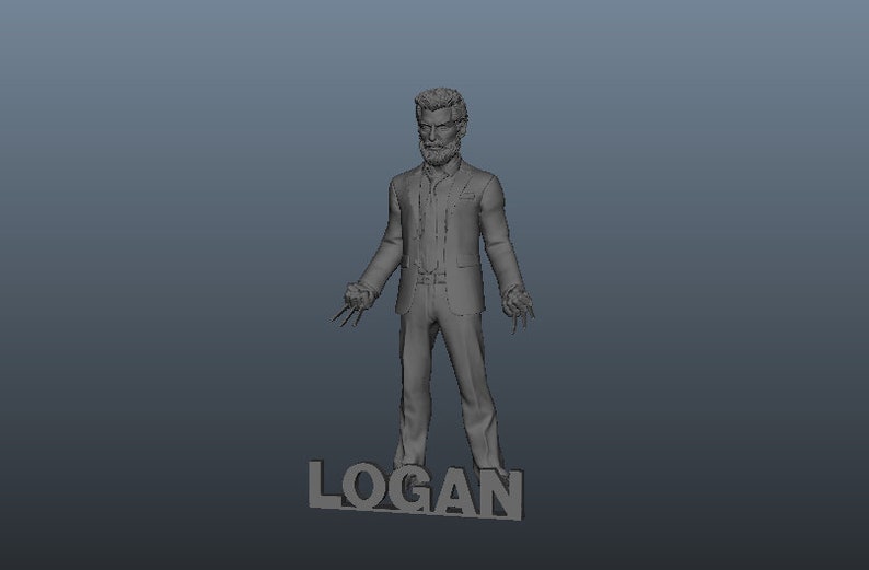 Wolverine Logan 3d Printing Model - Etsy