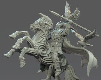 Thor Norse Mythology Hero 28mm Dungeons and Dragons Miniatures dnd, D&D ...