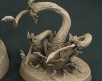 Plant Monsters Archweed and Mischievous Vine 28mm 3D Resin - Etsy