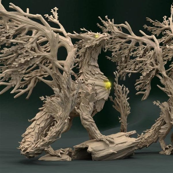Miniature Forest Dragon - Etsy