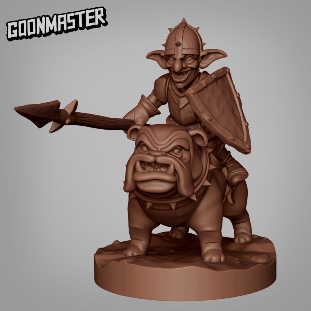 Dog Cavalry Mini Goon Master Games - Etsy España