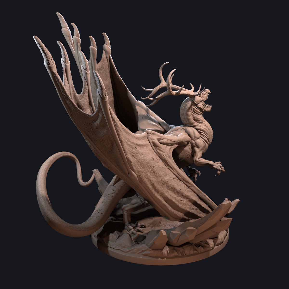 Ice Drake/tyrant Dragon Trapper's Lodge Patreon - Etsy Ireland