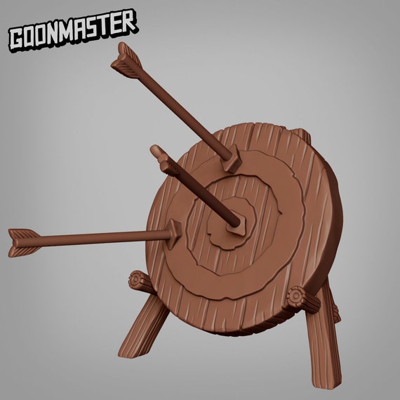 Archery Target Terrain Goonmaster Games - Etsy