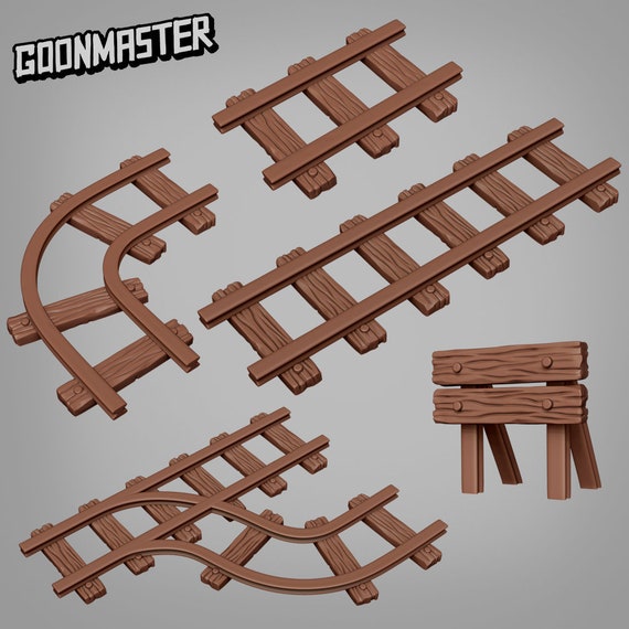 Minecart Tracks - Etsy