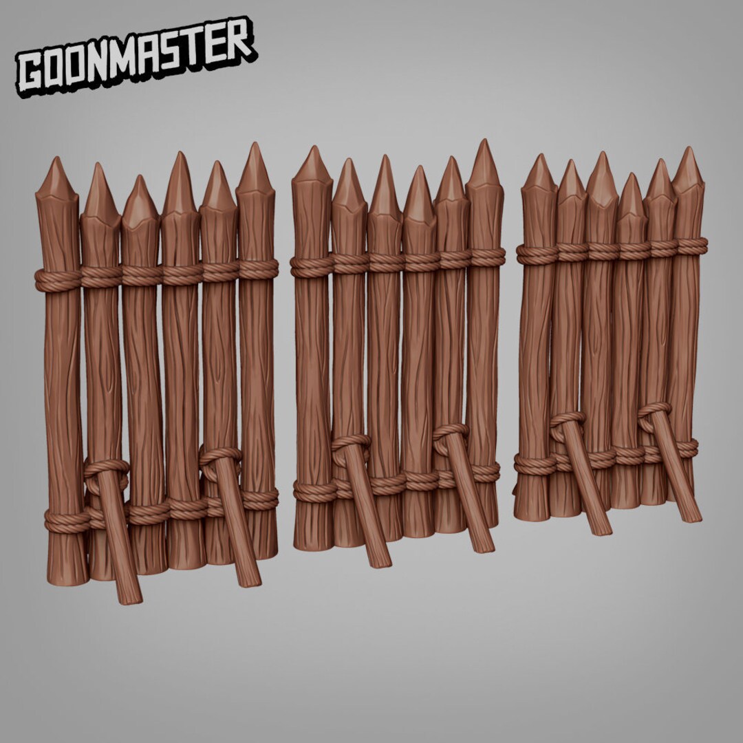 Spiked Post Wall Terrain - Goonmaster Games - Etsy
