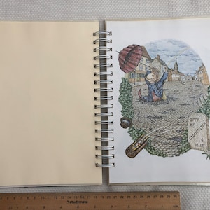 Nursery Rhymes Repurposed Book Journal, Blank Page Notebook, Planner ...