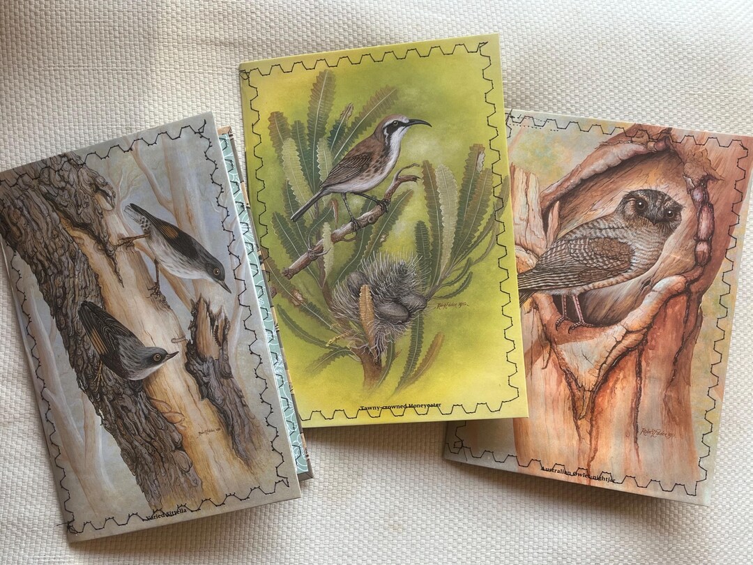 Bird Junk Journal, Australian Bird Notebook, Mixed Paper Journal, Gift ...