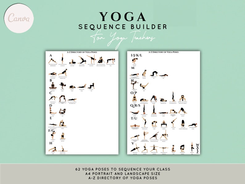Yoga Sequence Builder Yoga Class Planner Yoga Class Sequence Planner ...