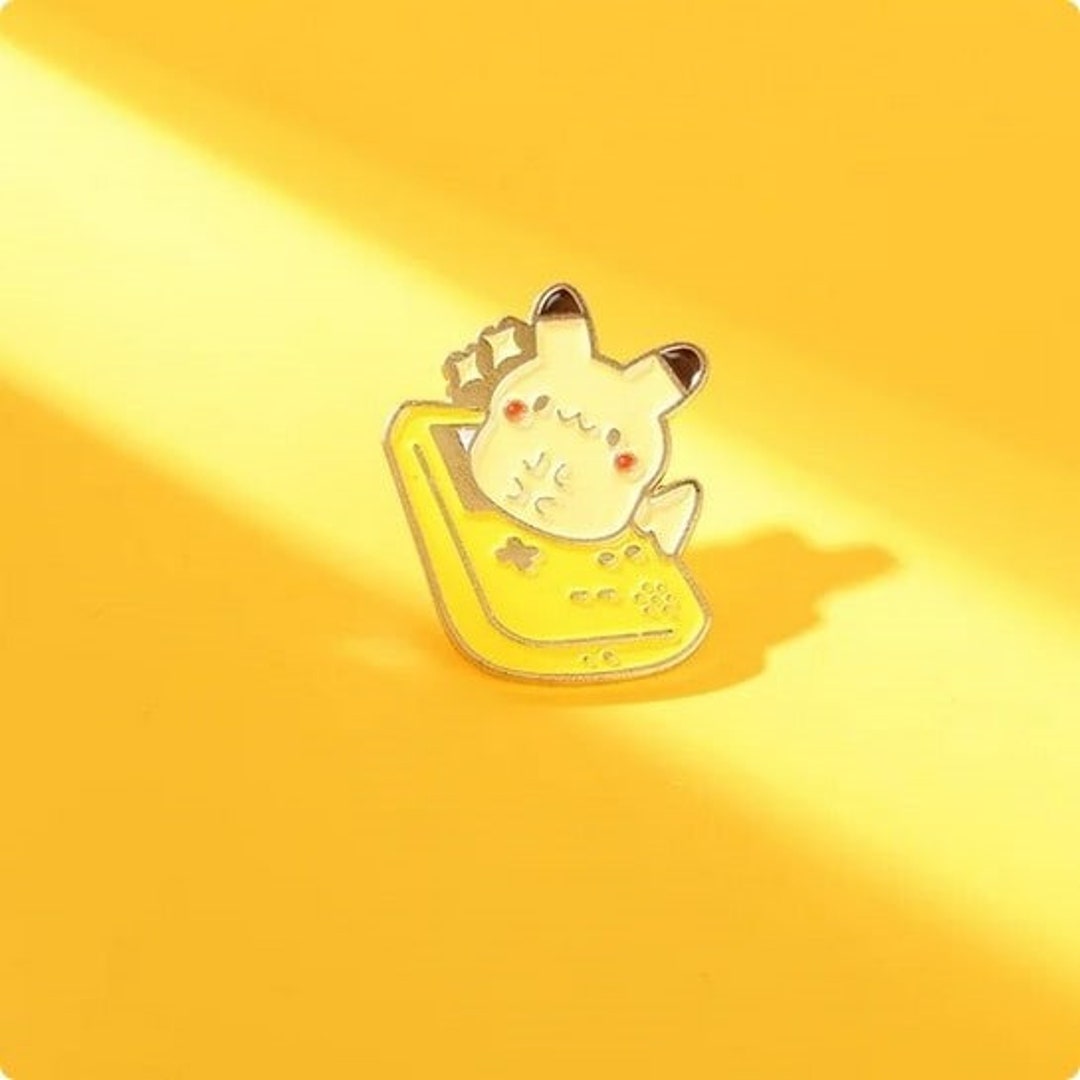 Pokémon Pikachu Game Console Enamel Pins Badges Brooches - Etsy