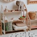 Toy Shelf Storage, Wood Open Shelf for Toddler, Playroom Furniture ...