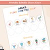 Digital Chore Chart for Kids, Printable PDF, Daily Checklist, Planner ...